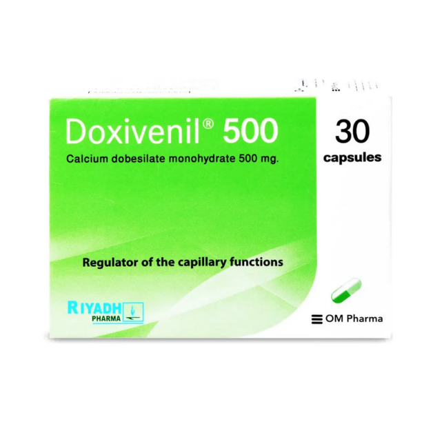 Doxivenil 500 Mg 30 Capsules
