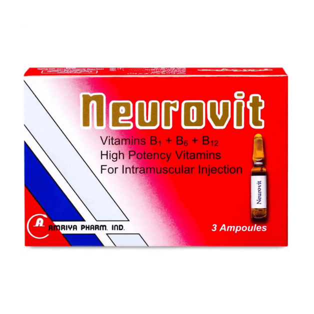 Neurovit Vitamin B Complex 3 Ampoules