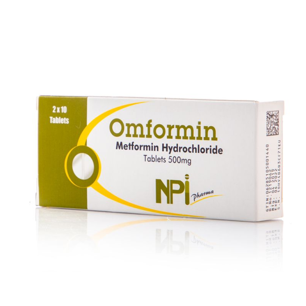 Omformin 500 Mg 20 Tablets