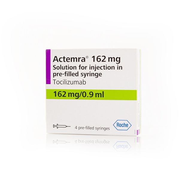ACTEMRA 162 mg/0.9 ml solution for injection in pre-filled 4 syringes