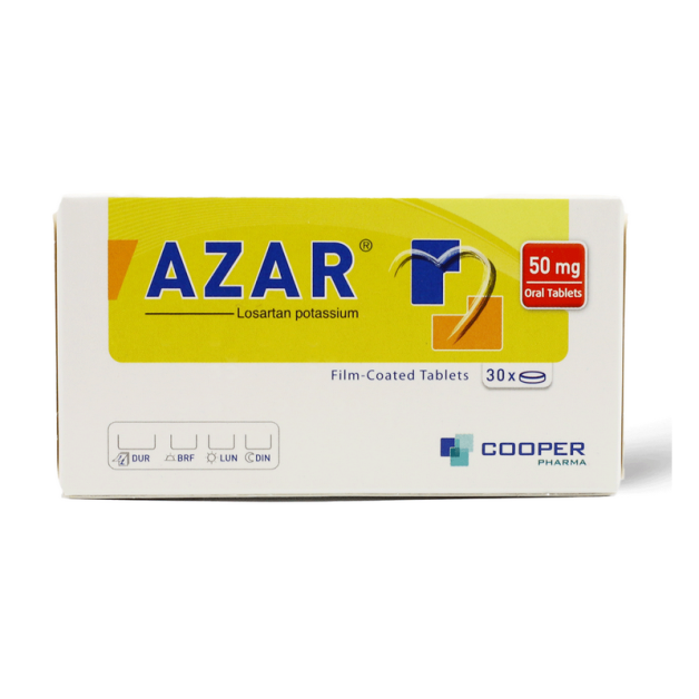 صيدلية المتحدة l أزار 50 مجم 30 قرص