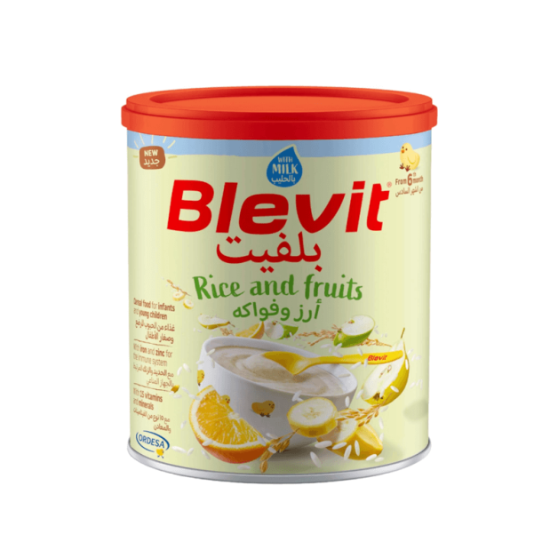 Blevit Baby Cereal Rice & Fruits 350 gm