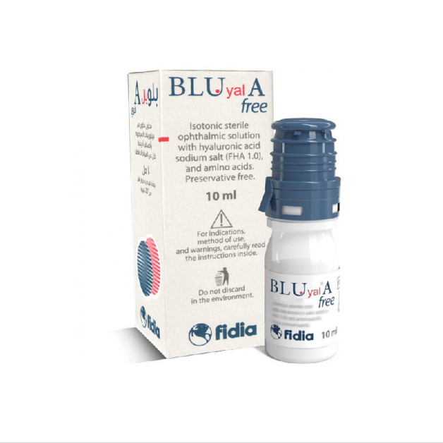 صيدلية المتحدة l بلوجل إي فرى نقط تحتوي على الهيالورنيك لعلاج جفاف العين