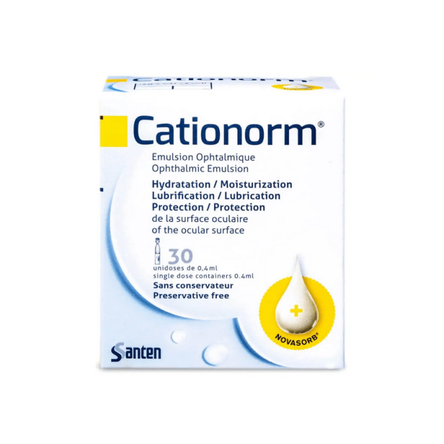 Cationorm eye drops 30 vials