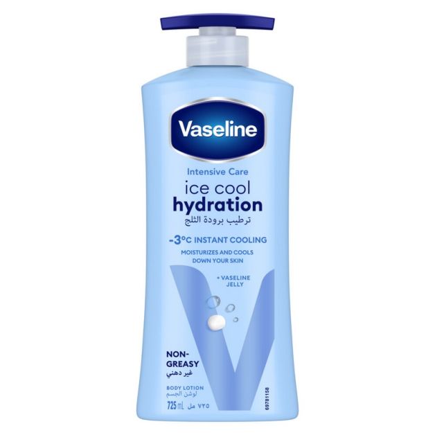 Vaseline Intensive Care Body Lotion Ice Cool Hydration 725ml