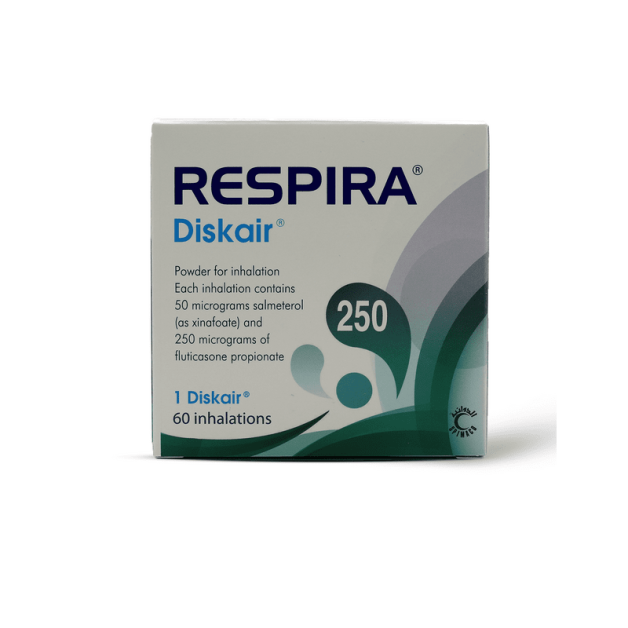 Respira Diskair 50 / 250 mcg Respiratory Solution
