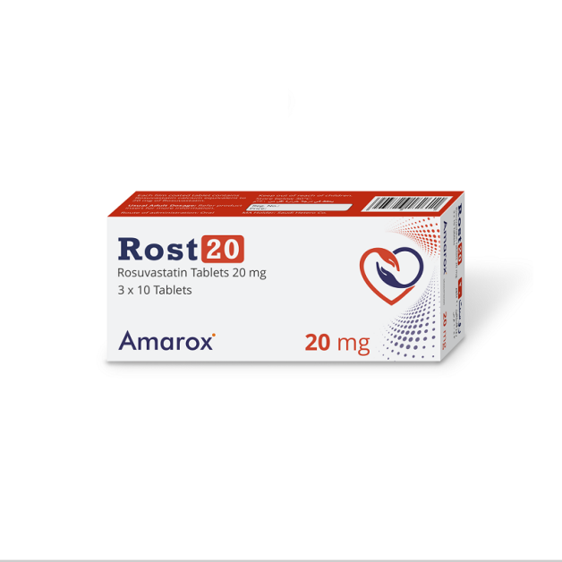 Rost 20 mg 30 Tablets