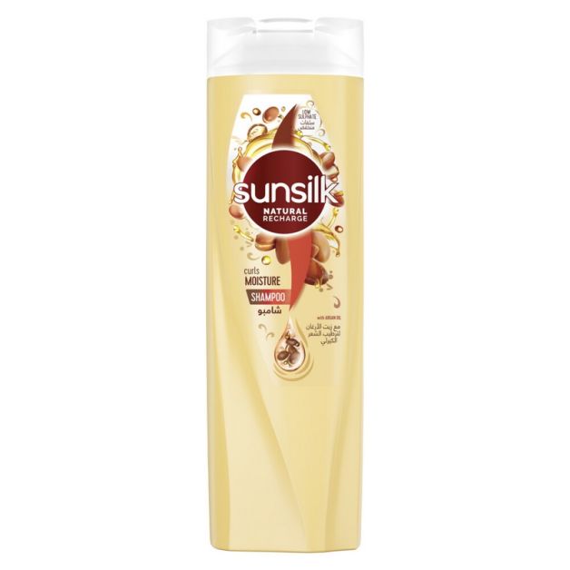 Sunsilk Natural Recharge With Argan Oil Curls Moisture Shampoo 400 ml