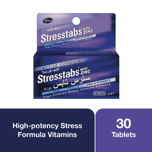 Stresstabs + Zinc 30 Tablets