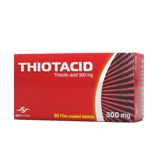 Thiotacid 300 Mg 60 Tablets