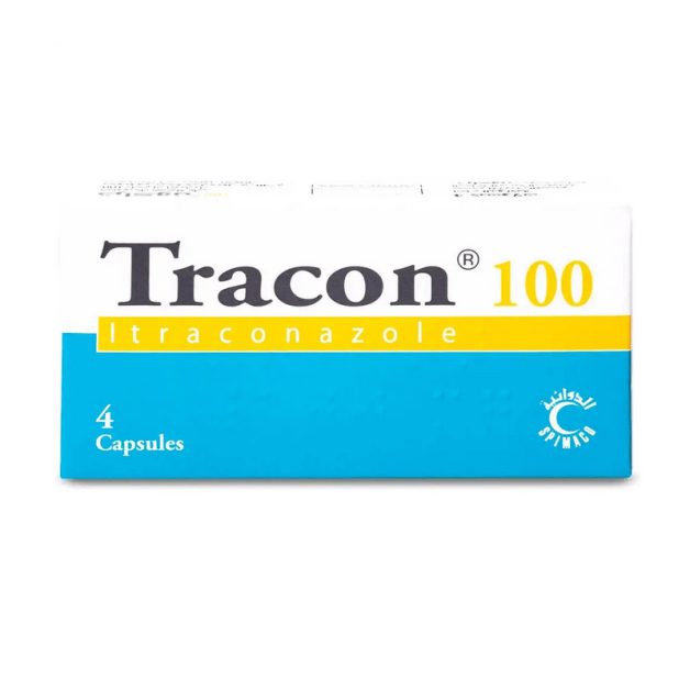 Tracon 100 mg 4 Capsules