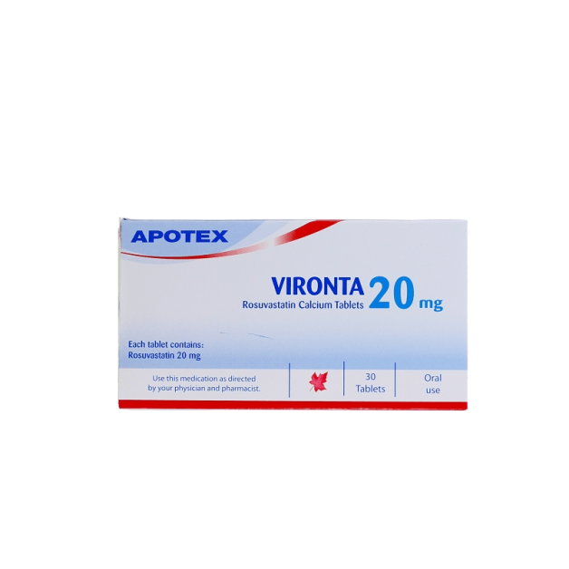 Vironta 20 Mg 30 Tablets