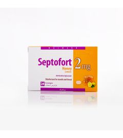 SEPTOFORT 2 MG 24 LOZENGES