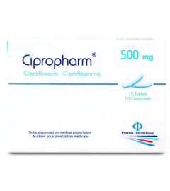 Ciprogram 500 Mg 10 Tablets