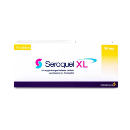 Seroquel Xl 50 Mg 30 Tablets