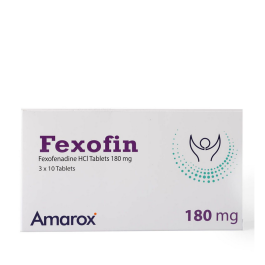 Fexofin 180 Mg 30 Tablets