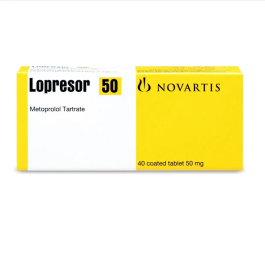 Lopresor 50 Mg 40 Tablets