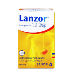 Lanzor 15 Mg 30 Capsules