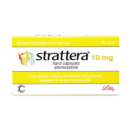 Strattera 10 Mg 28 Capsules
