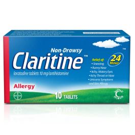 Claritin 10 Mg 10 Tablets