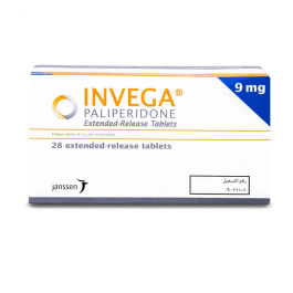 Invega 9 Mg 28 Tablets