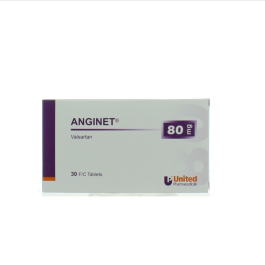 Anginet 80 mg 30 Tablets