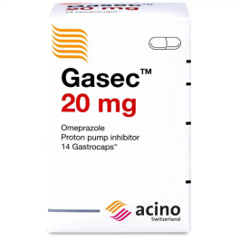 Gasec 20 Mg 14 Capsules