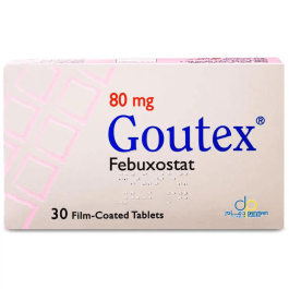 GOUTEX 80 MG 30 TABLETS