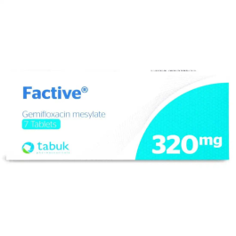 Factive 320 mg 7 Tablets
