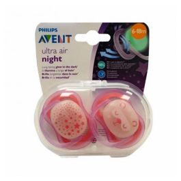 Avent 376/22 Soother Girl 6-18m