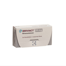 Briviact 25 mg 56 Film Coated Tablets