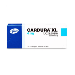 Cardura-Xl 4 mg 28 Tablets