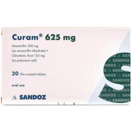Curam 625 mg 20 Tablets