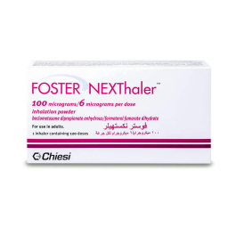 Foster Nexthaler 100/6 Mcg Inhalation 120 Dose