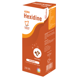 Asma Hexidine Mouthwash Clove 200 ml