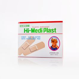 HI-MEDIPLAST PLASTER STANDARD SIZE 100 PCS