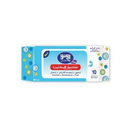 UNO Plus Anti-Bacterial Wet Wipes10 Wipes