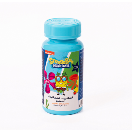 SpongeBob Nickelodeon Nickelodeon Vitamin D Orange & Pineapple 60 Chewables