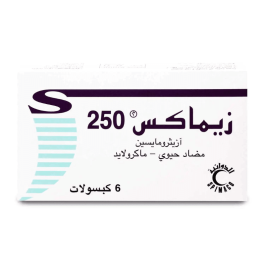 Zimax 250 Mg 6 Capsules